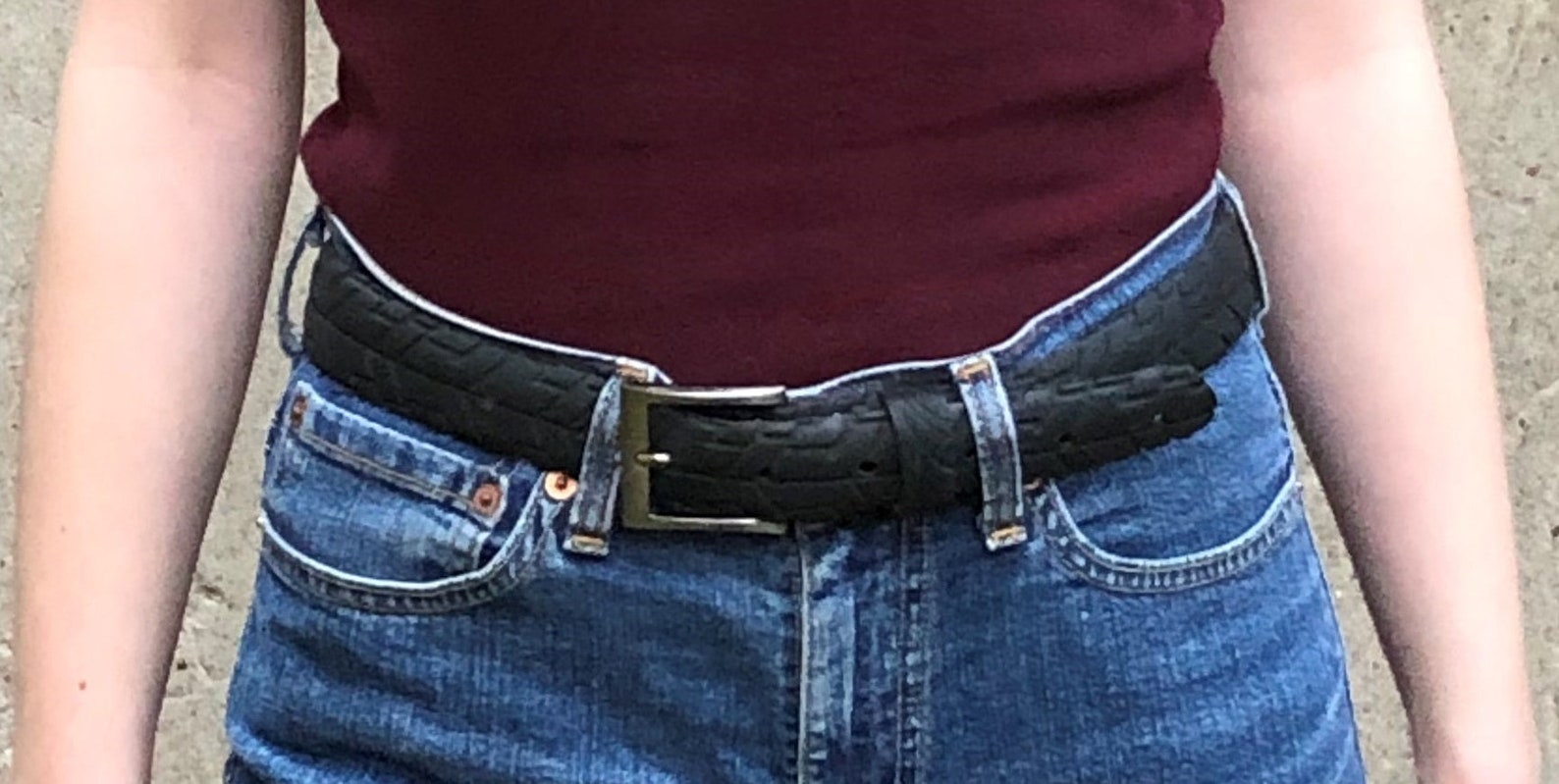 Attire - Belt // Bicycle Tire Belt // 3 Sizes // NEW // Vegan - Etsy