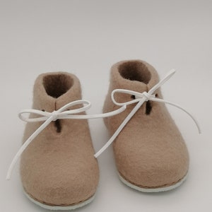 Felted Wool Slippers for Kids, Wool Baby Slippers, Warm Slippers ...