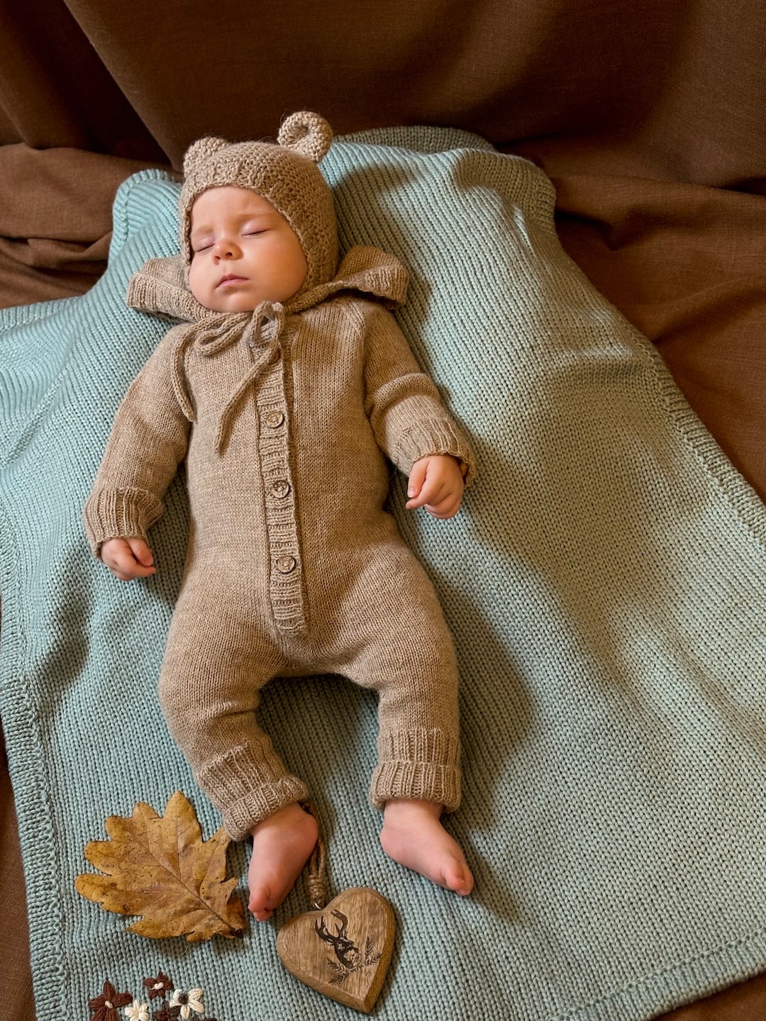 Knitted Romper Baby Wool Coveralls for Toddler Knit Baby - Etsy