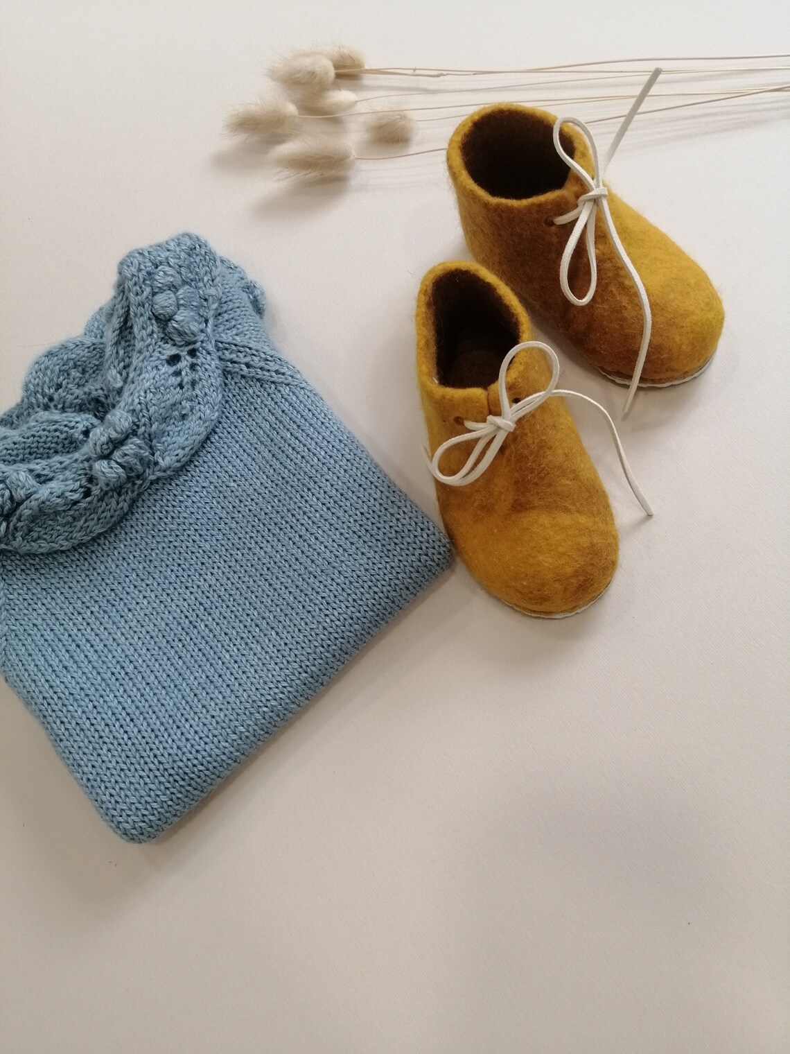 Felted Wool Slippers for Kids Wool Baby Slippers Handmade - Etsy