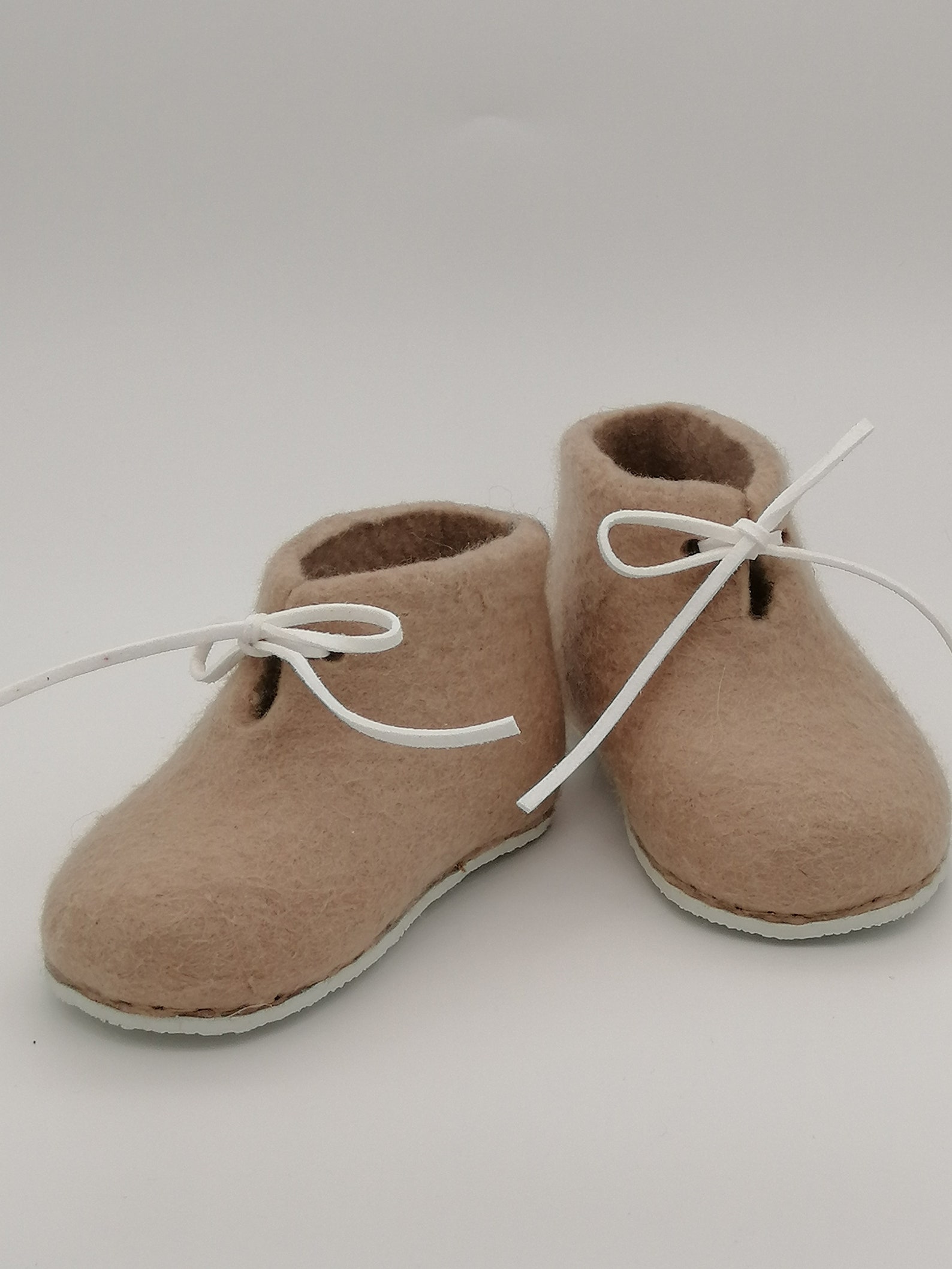 Felted Wool Slippers for Kids, Wool Baby Slippers, Warm Slippers ...