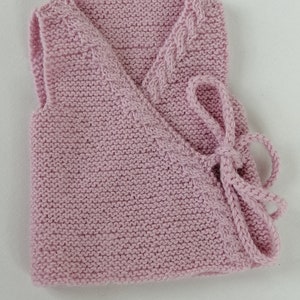 Handmade Woolen Vest for Premmie or Baby, for Girl or Boy, Nicu Coming ...