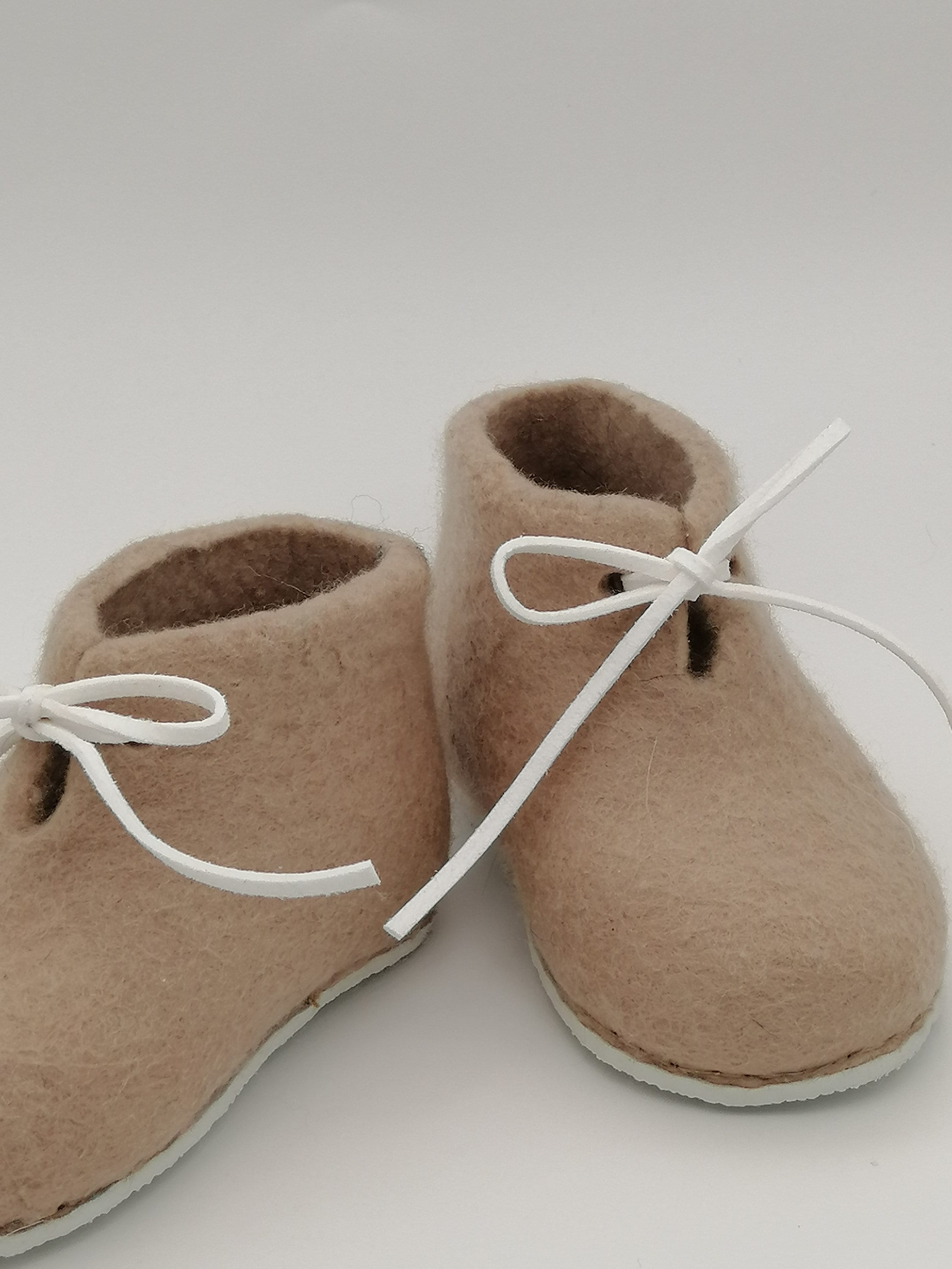 Felted Wool Slippers for Kids, Wool Baby Slippers, Warm Slippers ...