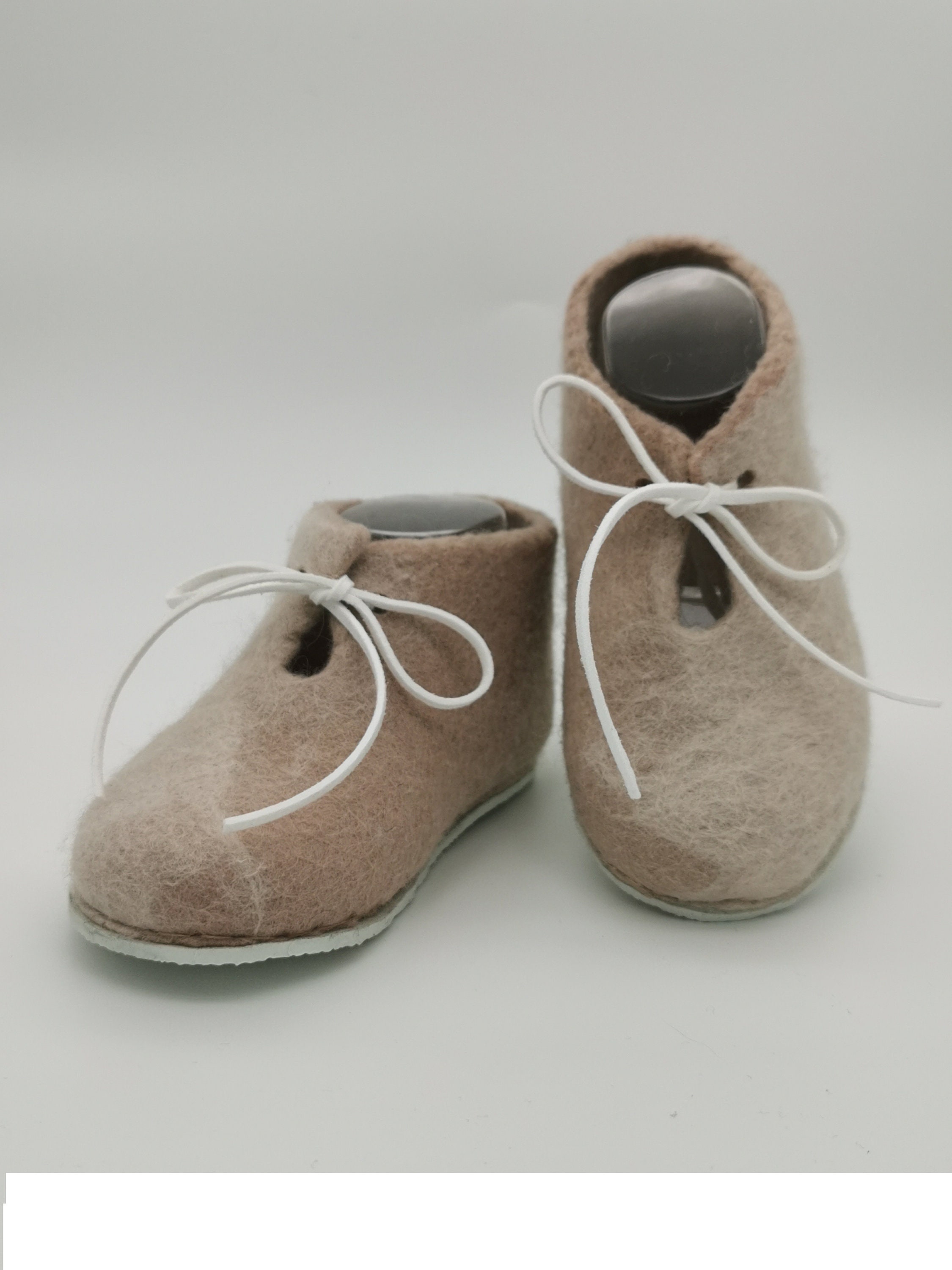 Felted Wool Slippers for Kids Wool Baby Slippers Handmade - Etsy