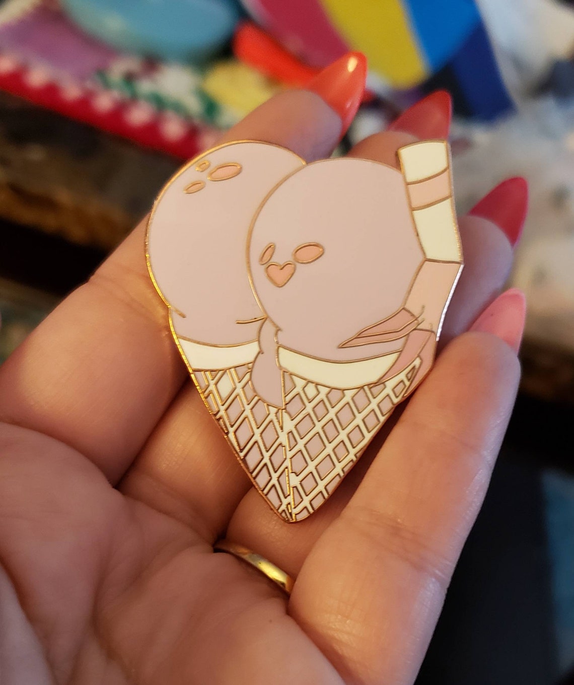 Angel Dust Booty Pin - Etsy