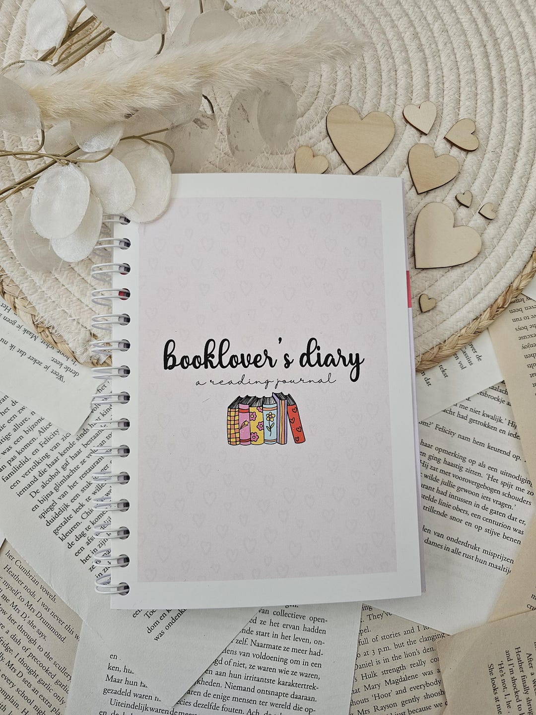 Booklover's Diary || Reading Journal || Book Journal || A5 || Physical ...