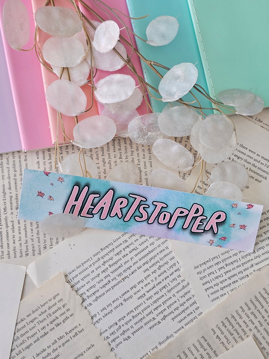 Heartstopper || Pride || Bookmark || Bookmarker || Bookdragonmarit - Etsy