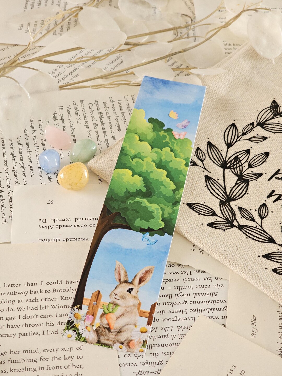 Bunny || Rabbit || Farm Life || Spring || Bookmark || Bookmarker ...