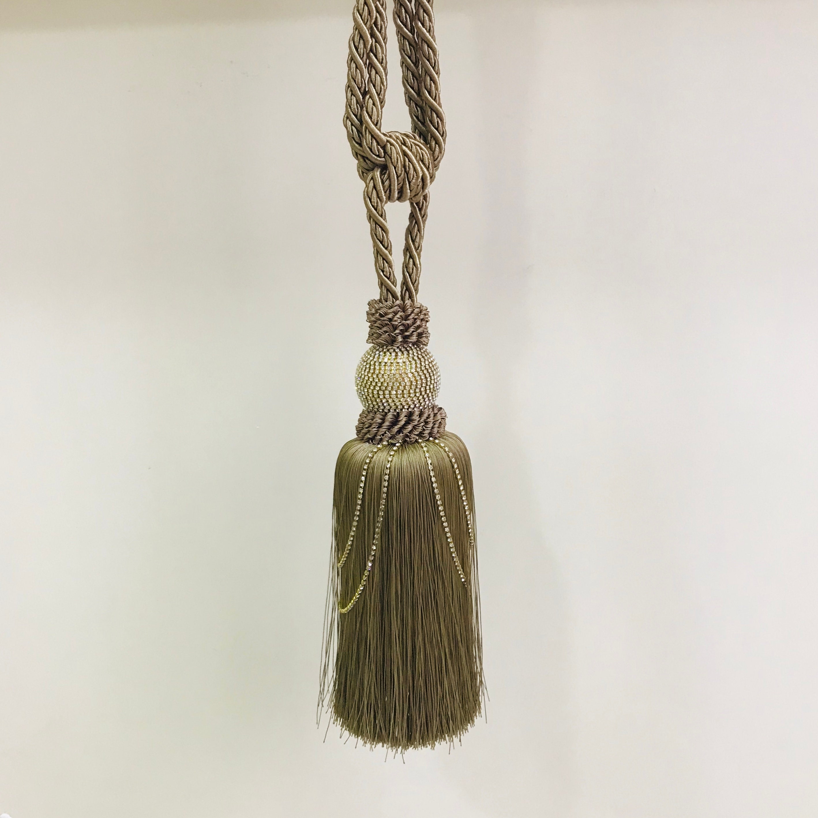 Curtain and Drapery Tassel Tieback Natural Tassels Long - Etsy UK