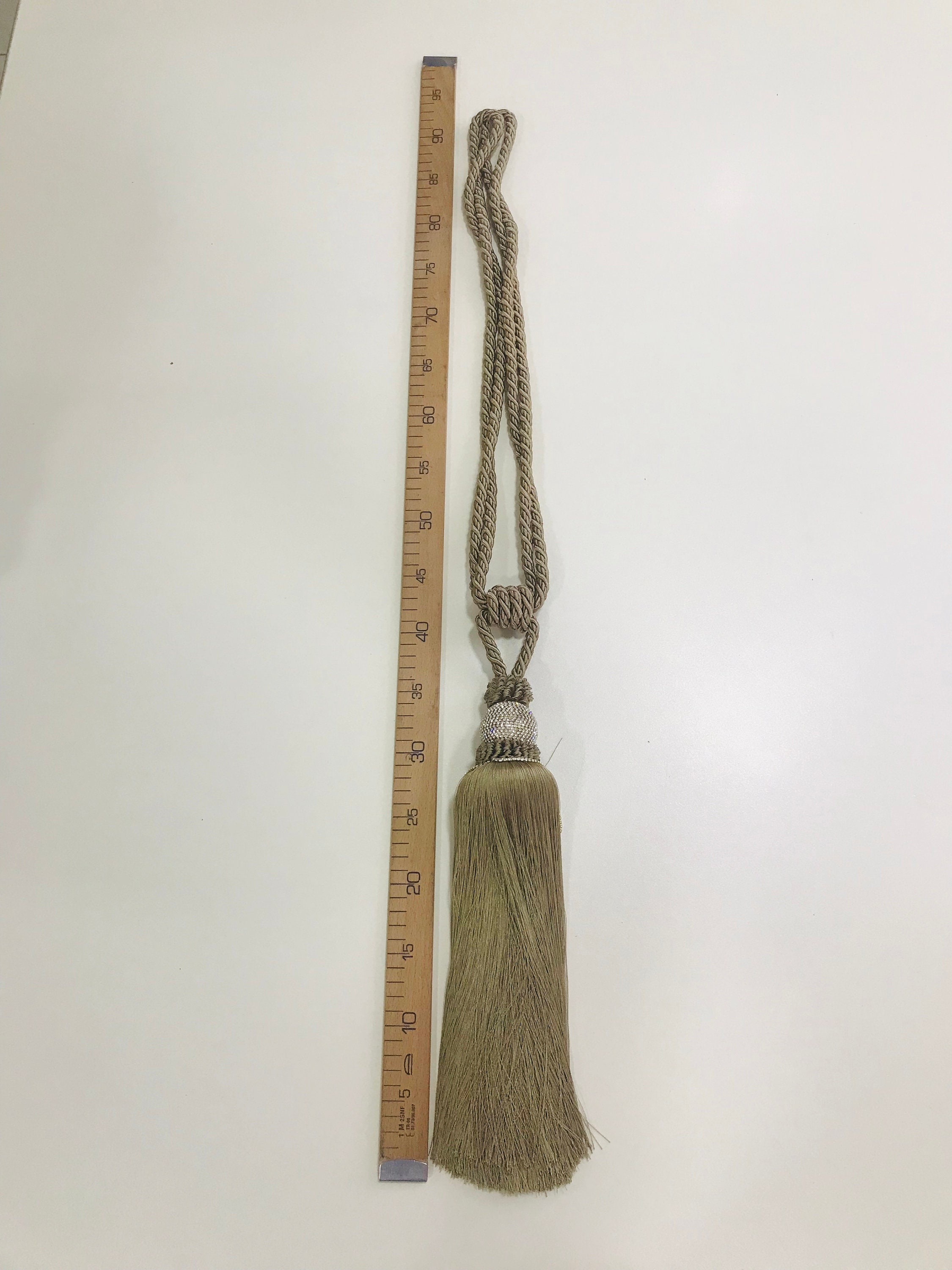 Vorhang und Drapery Quaste Tieback, Natürliche Quasten, Lange Quaste ...