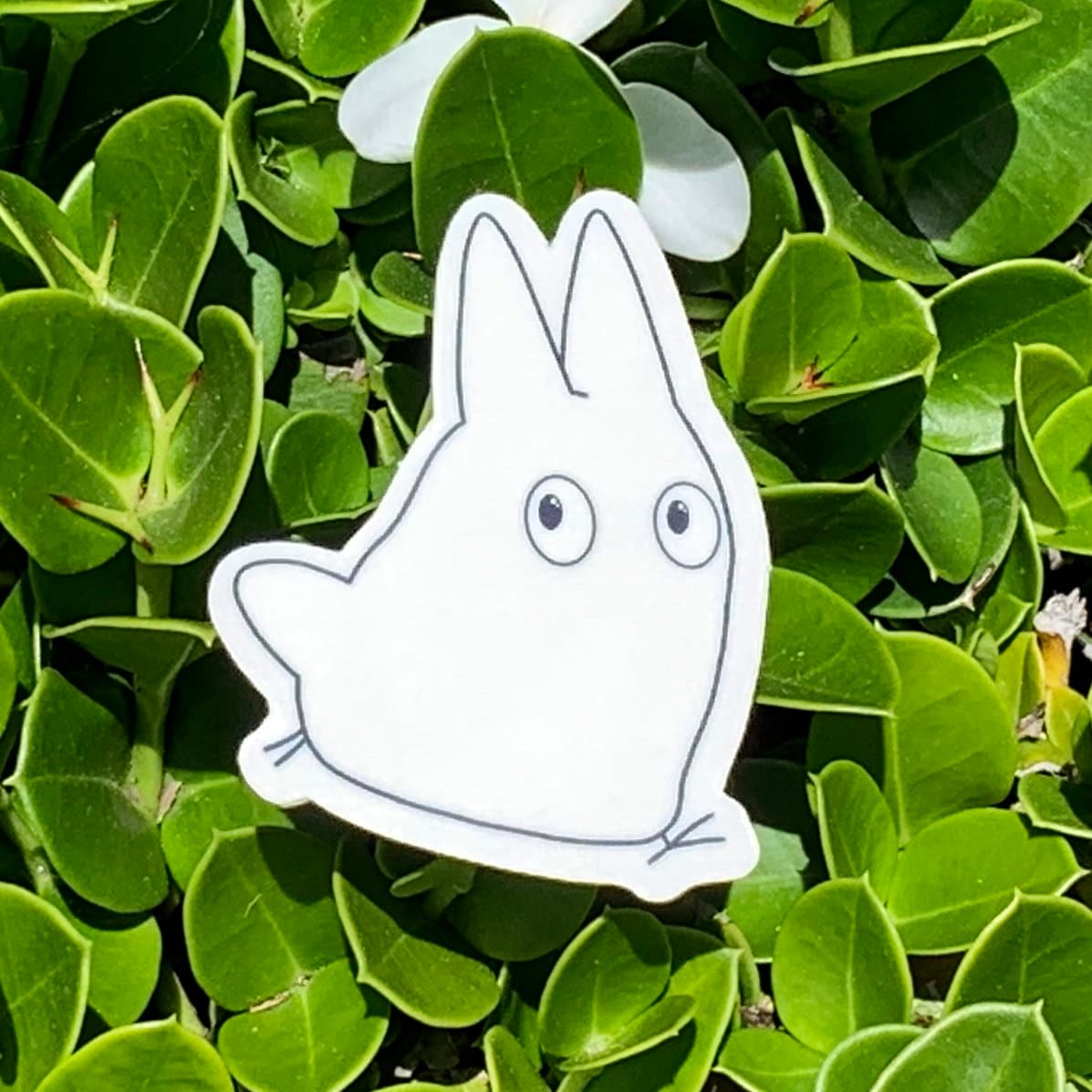 Semi-transparent Forest Sprite Vinyl Sticker - Etsy