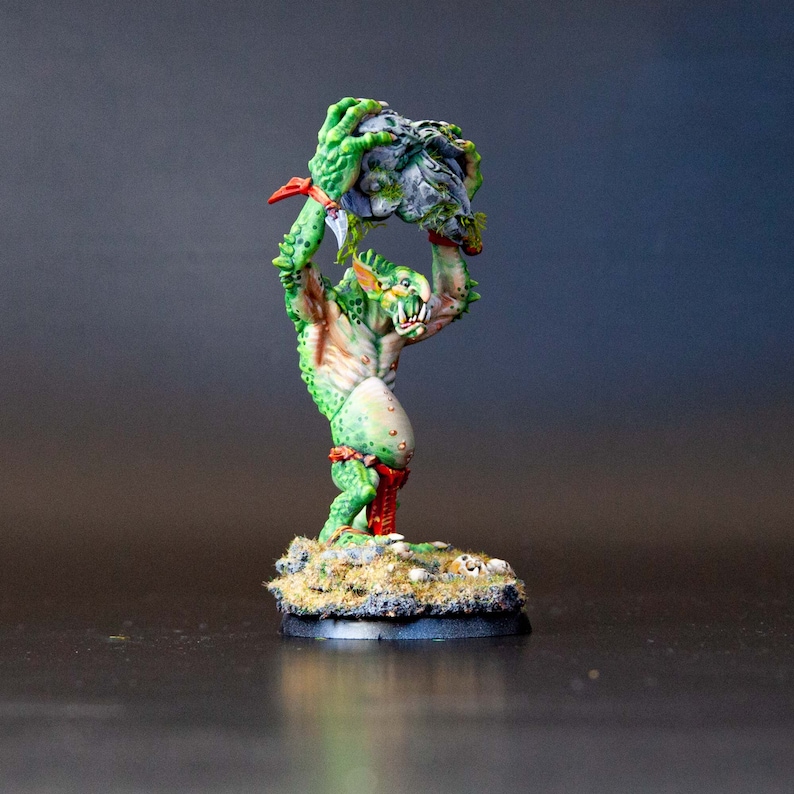 Rockgut Troggoth Painted Miniature Set Warhammer D&D - Etsy