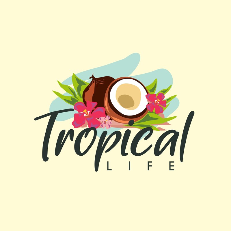 Tropical Logo - Etsy