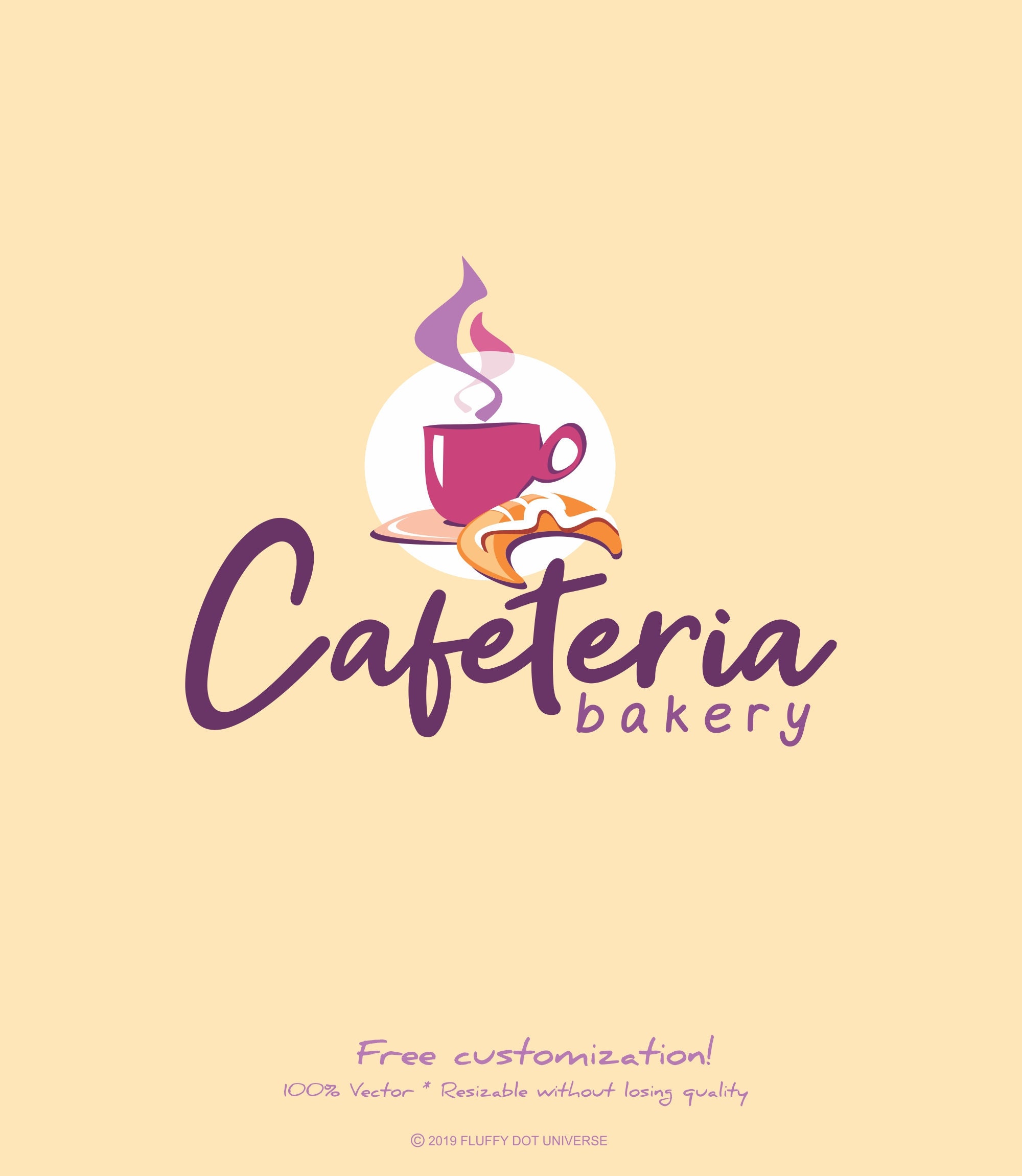 Logotipo de la cafetería, logotipo del restaurante, logotipo de la ... Logotipo de la cafetería, logotipo del restaurante, logotipo de la ...