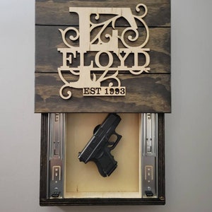 Slide up Key Valuable Holder Secret Storage Concealment Compartment ...