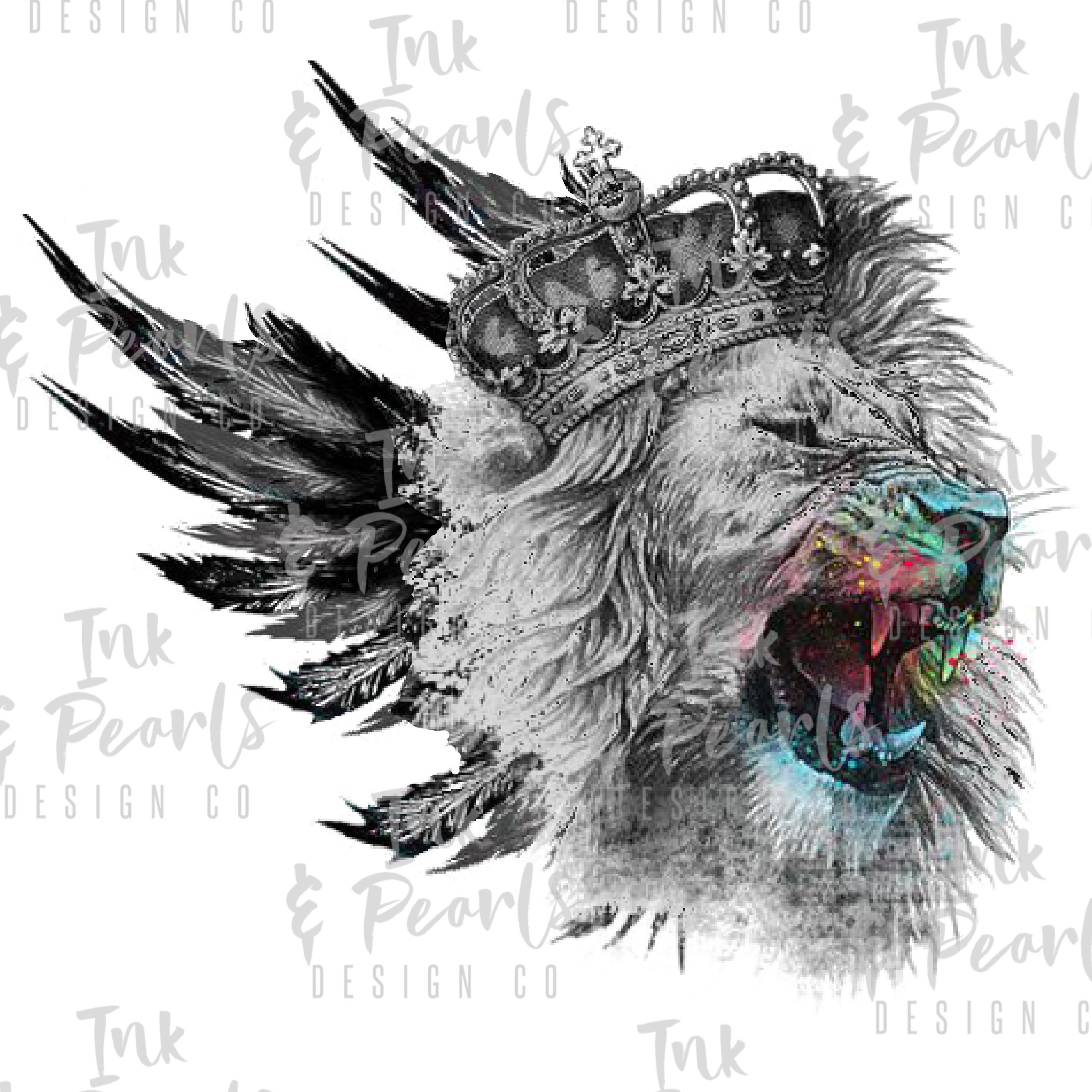 Lion With Angel Wings