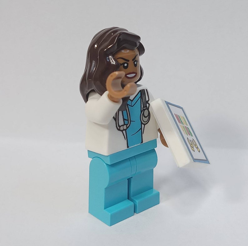 RN Medical Minifigure Nurse Minifig With Wash Your Hands - Etsy