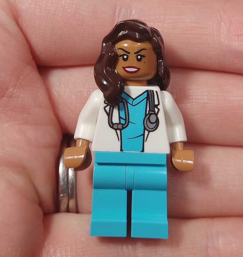 RN Medical Minifigure Nurse Minifig With Wash Your Hands - Etsy
