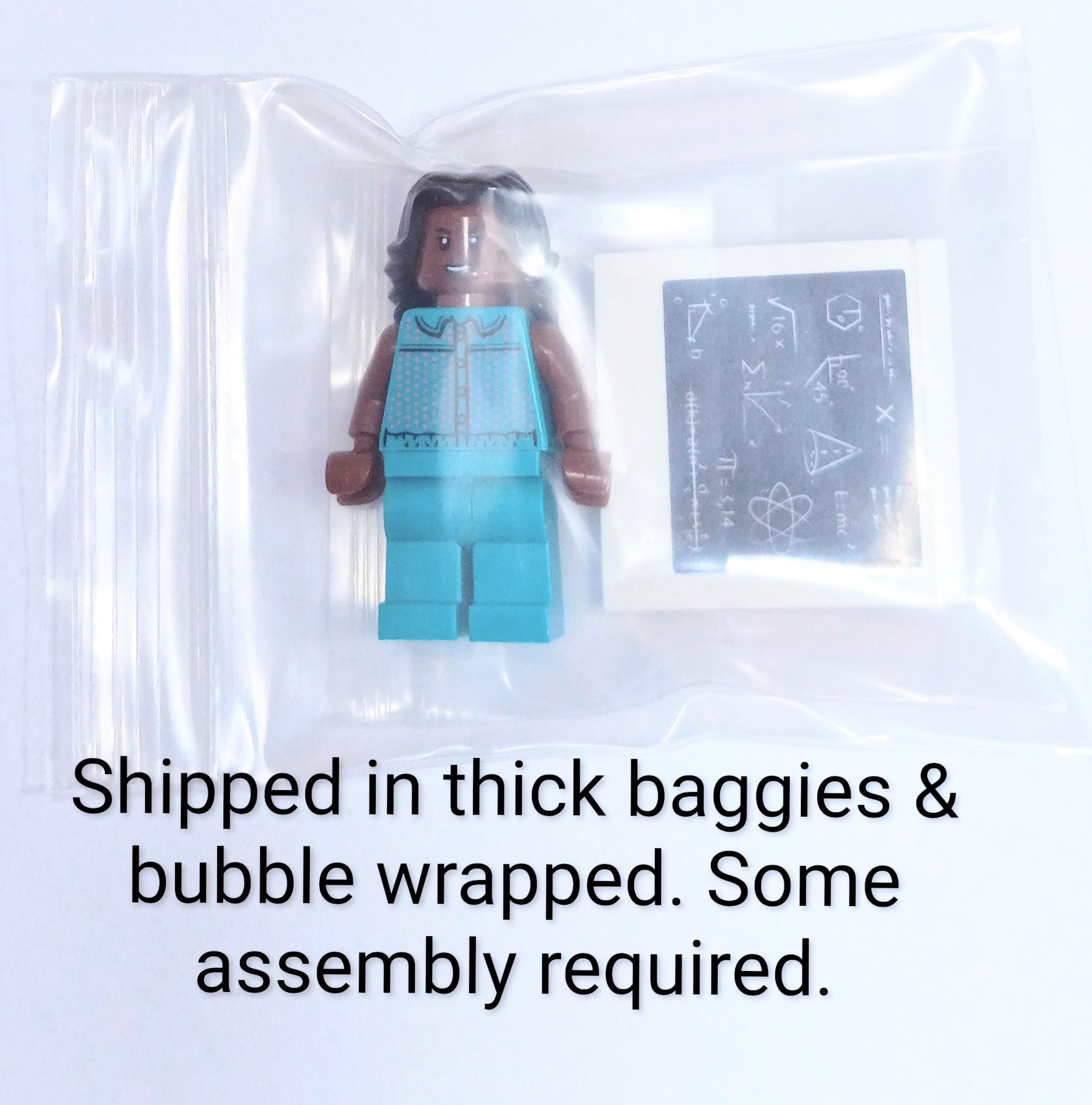 Math Teacher Minifigure Professor With Chalkboard - Etsy