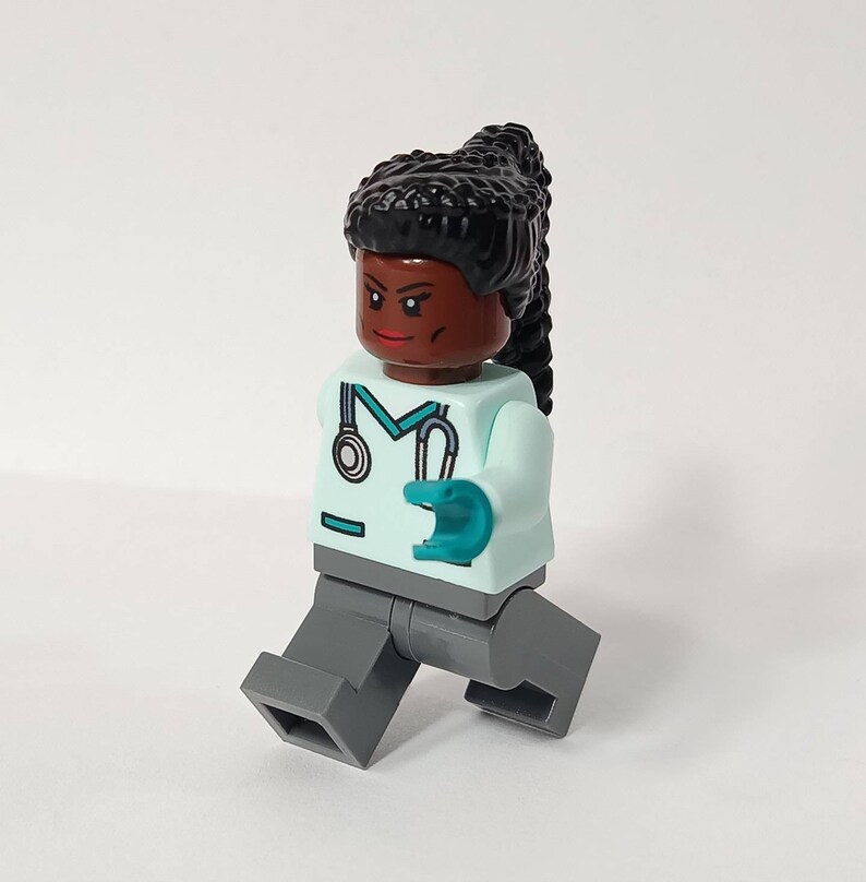 Doctor Minifigure Nurse With Medical Jar - Etsy