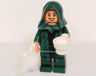 Sari Minifig Gold Bindi Indian Minifigure With Tea Set, Milk & Rug - Etsy