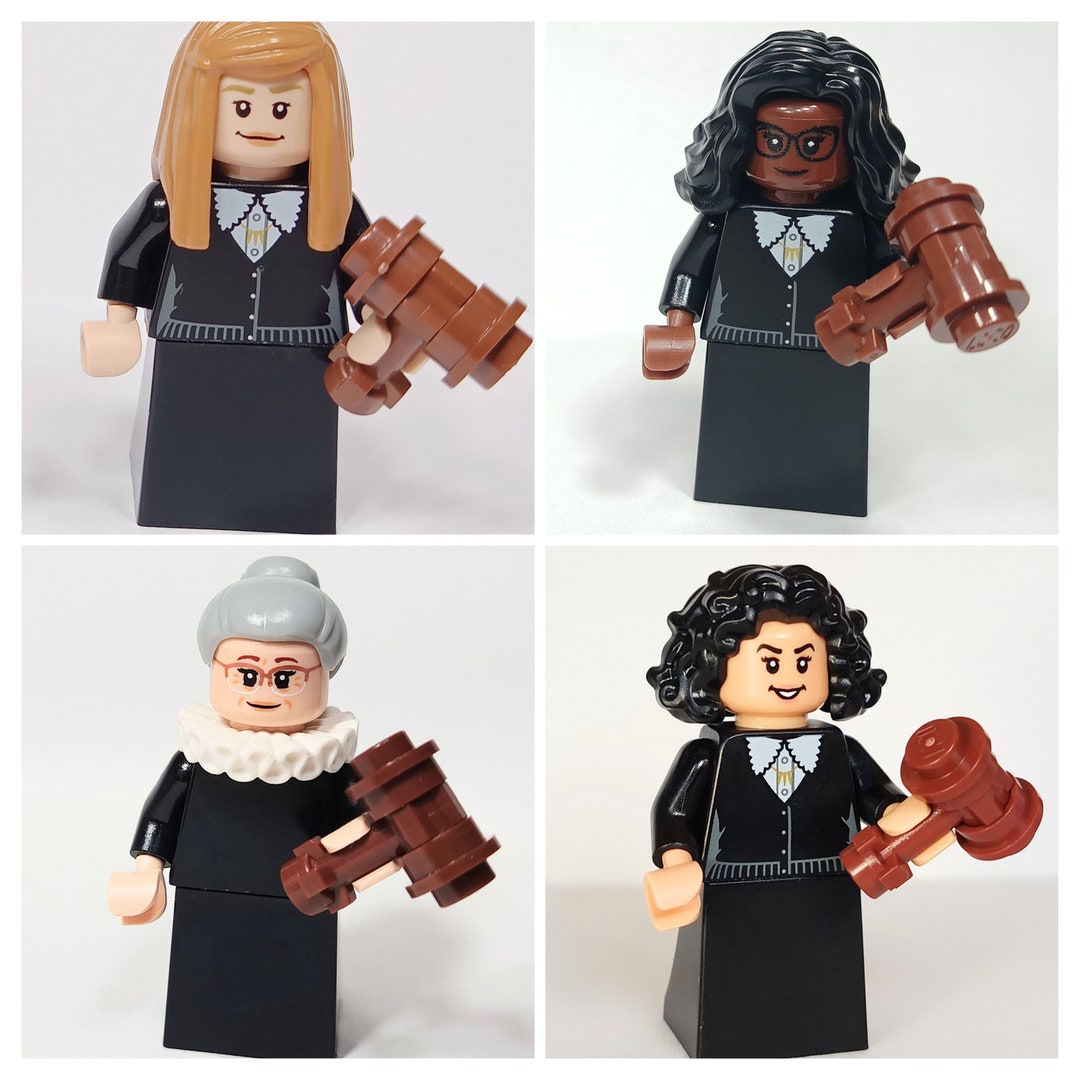 Choice of Judge Minifigure RBG High Court Justice With Gavel - Etsy