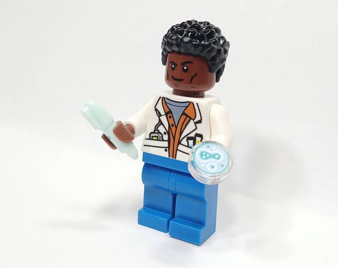 Custom Female Scientist Minifigure by Abbie Dabbles Made From Toy ...