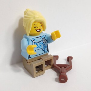 Amputee Minifig With Limb Difference & Crutch - Etsy