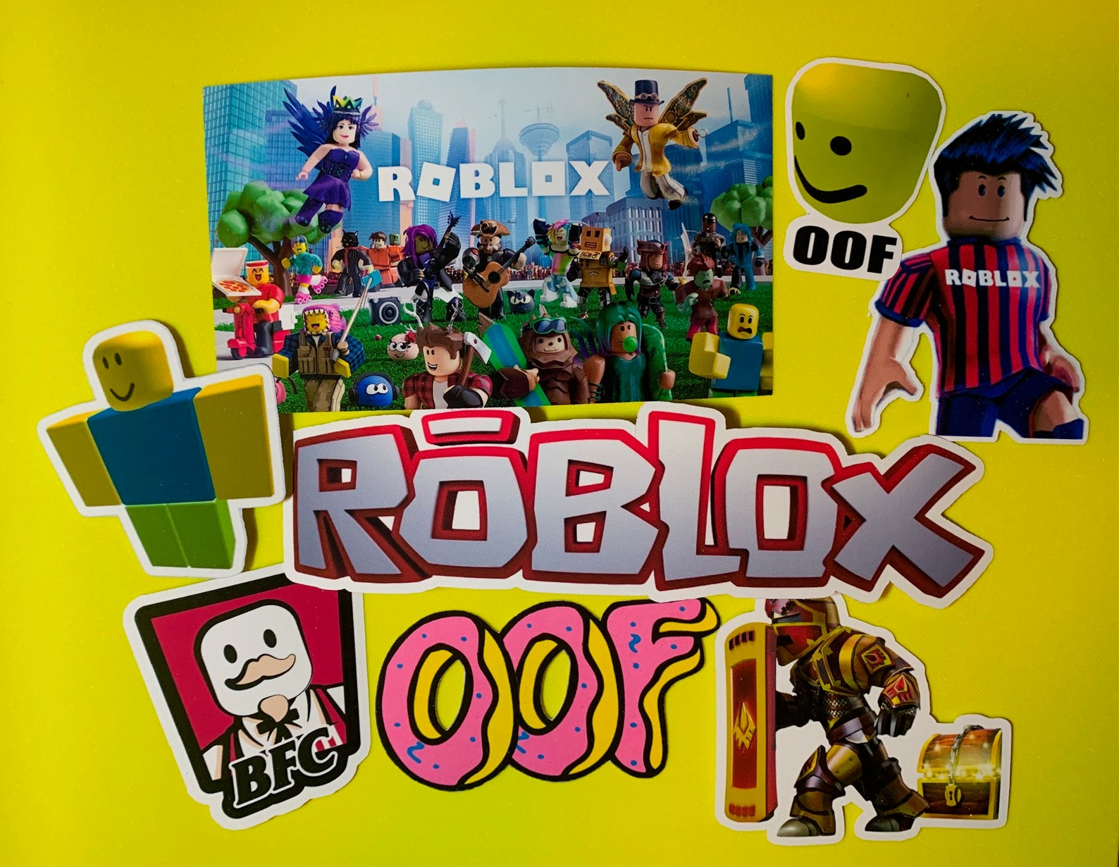 Roblox vinyl sticker pack 8 pc | Etsy