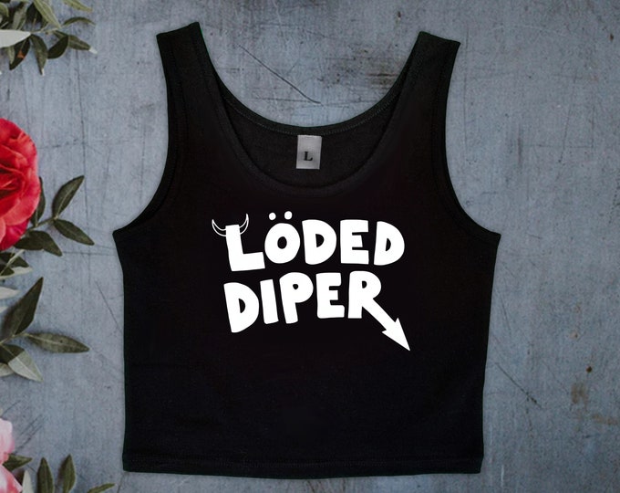 Loaded Diaper Diary of a Wimpy Kid CROPPED Tank Top - Etsy