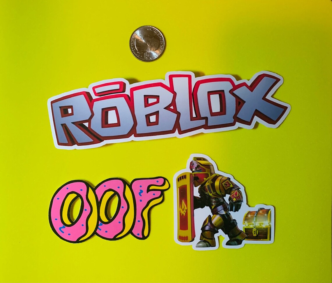 Roblox vinyl sticker pack 8 pc | Etsy