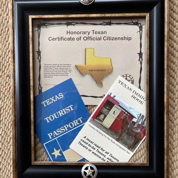 Texas Passport - Etsy