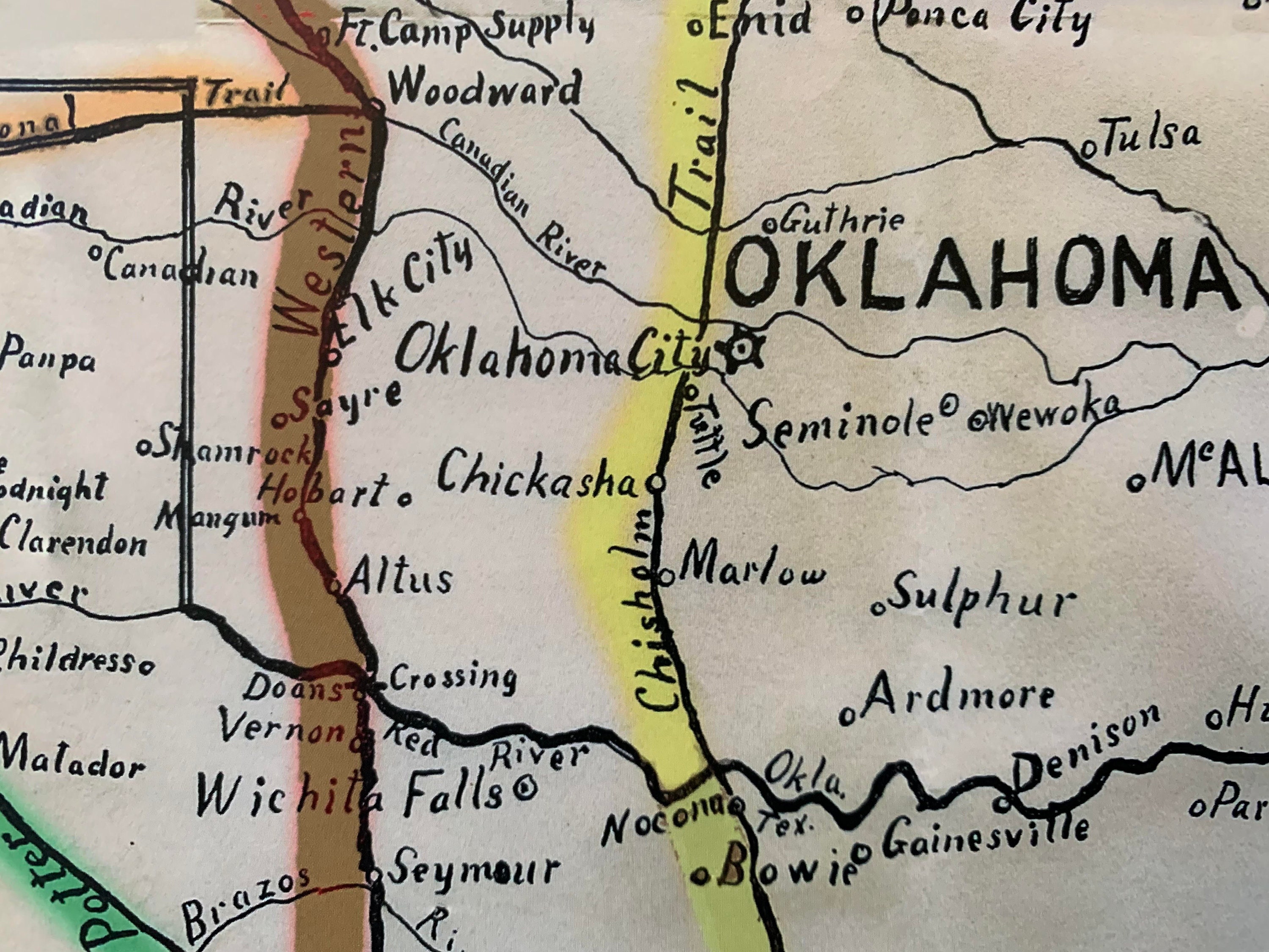 Cattle Trails of the Old West Lonesome Dove Cattle Drive Chuck Wagon ...