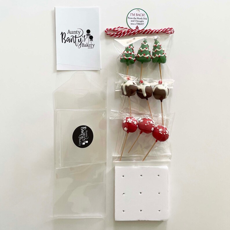 Elf Arrival Treat Box: Pre-order Christmas Cake Pops, UK Delivery - Etsy UK
