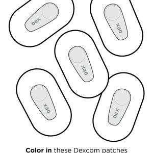 T1D Printable Activity Pages, Type 1 Kids, Diabetes, Type One Diabetes ...