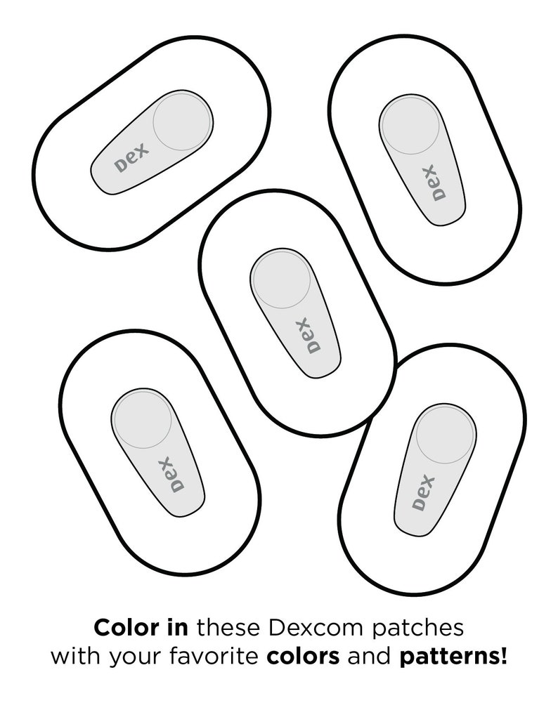 T1D Printable Activity Pages, Type 1 Kids, Diabetes, Type One Diabetes ...