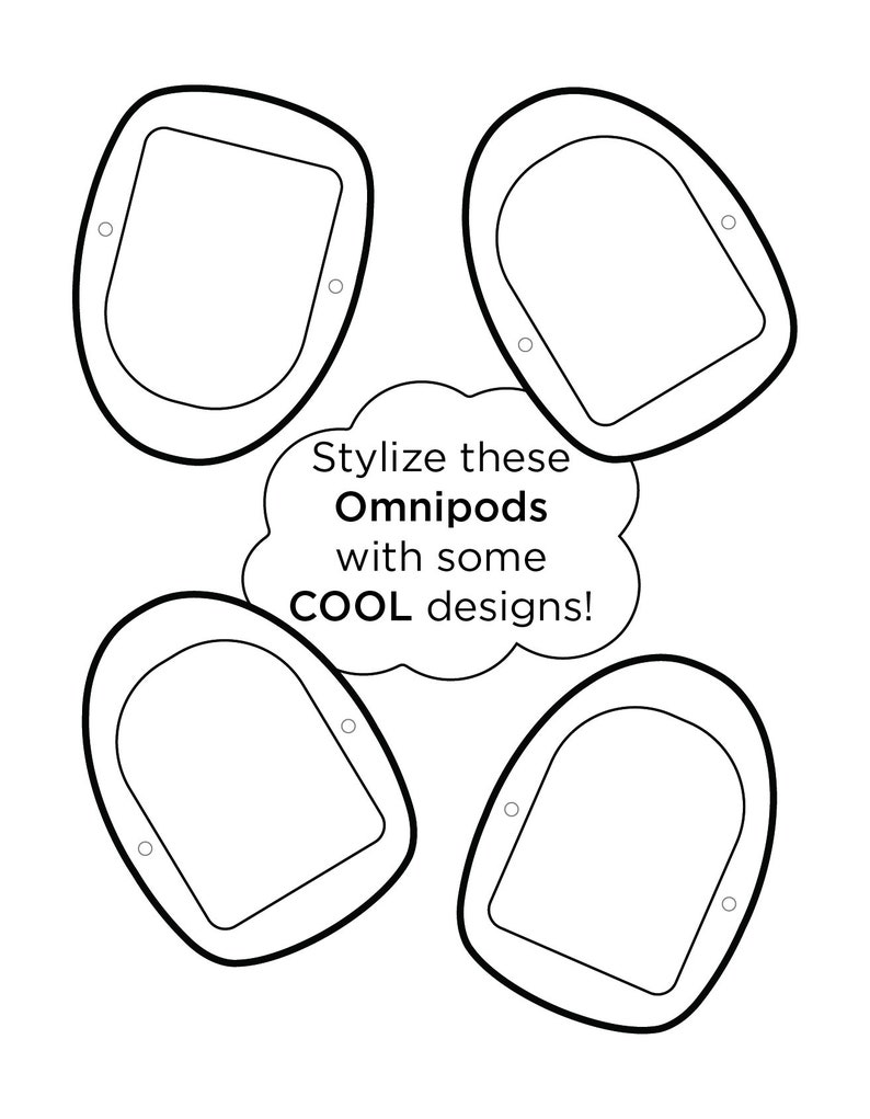 T1D Printable Activity Pages, Type 1 Kids, Diabetes, Type One Diabetes ...