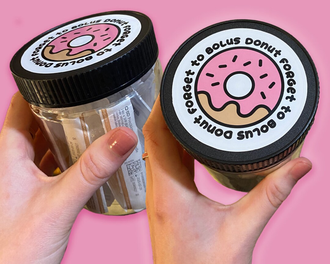 T1D Supply Jar (plastic), Diabetes, Type 1, T1D Kids, Kids Diabetes ...