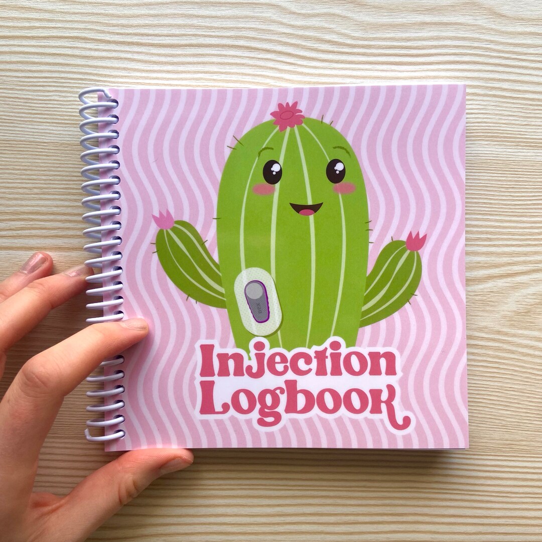 Type One Diabetes Injection Log Book, Diabetes Journal, T1D, Diabetes ...