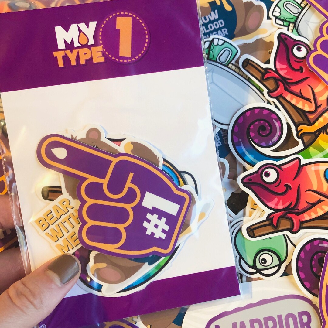 Diabetes Sticker Pack! - Choose Any 4 Stickers, Diabetes, T1D, Diabetes ...