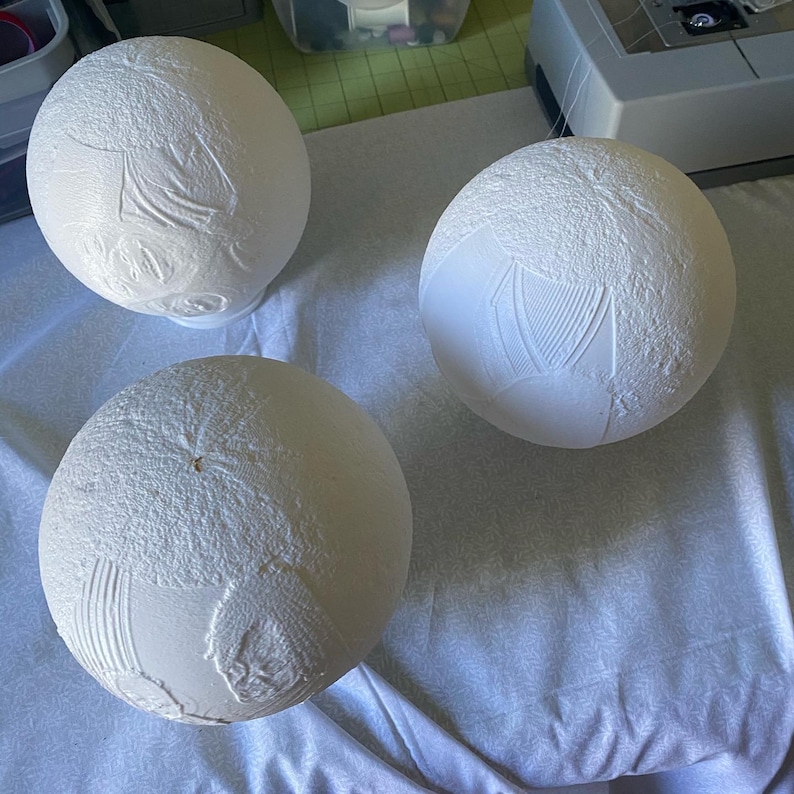 Custom 3D Printed Globe - Etsy