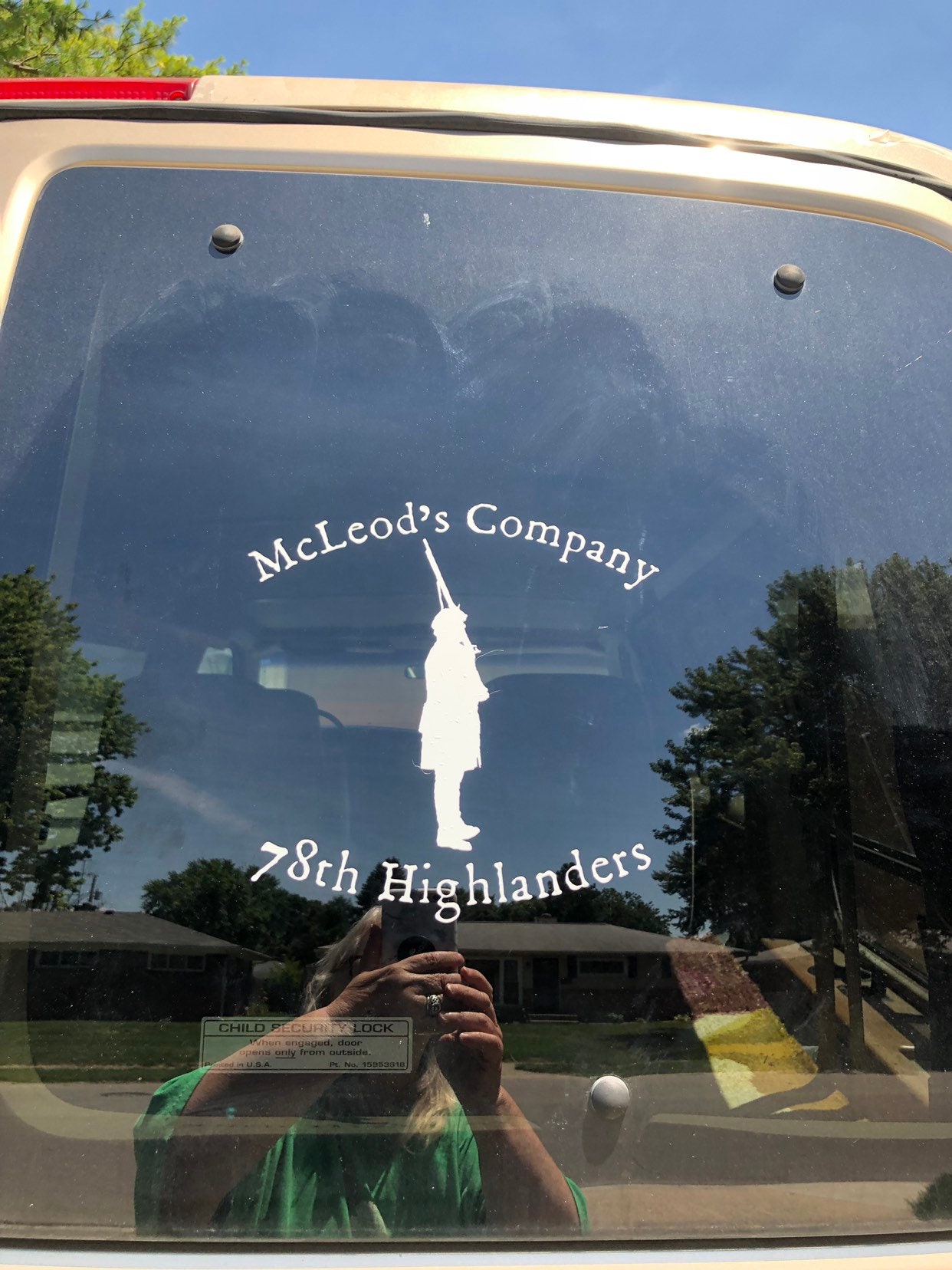 Highlander Decal, Profile - Etsy