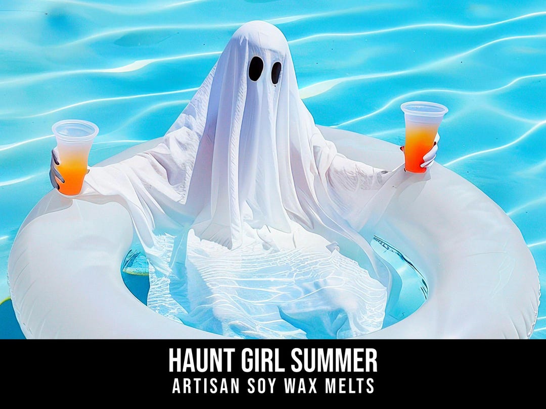 Haunt Girl Summer Wax Melts - Coconut Sunscreen, Swimming Pool Water ...
