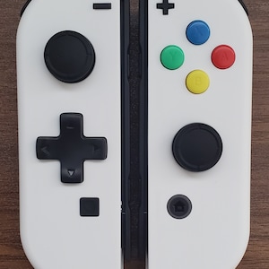 New Custom Nintendo Switch White D-pad Joy-con Controller! - Etsy