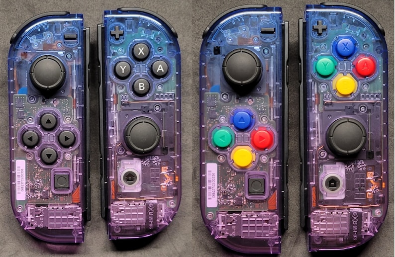 New Custom Nintendo Switch Joy-con Controller With Drift Free Analog ...