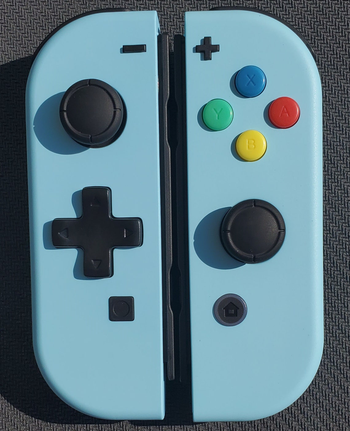 New Custom Nintendo Switch Sky Blue D-pad Joy-con Controller - Etsy