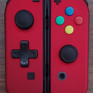 New Custom Nintendo Switch Red D-pad Joy-con Controller - Etsy