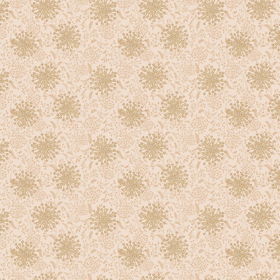 Kensington Park Queen Anne Lace Cream Fabric by Northcott Fabrics - One ...
