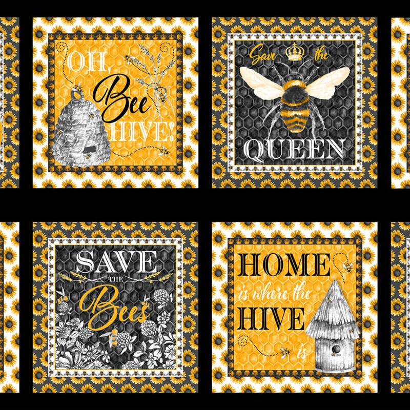 Honey Bee Fabric - Etsy