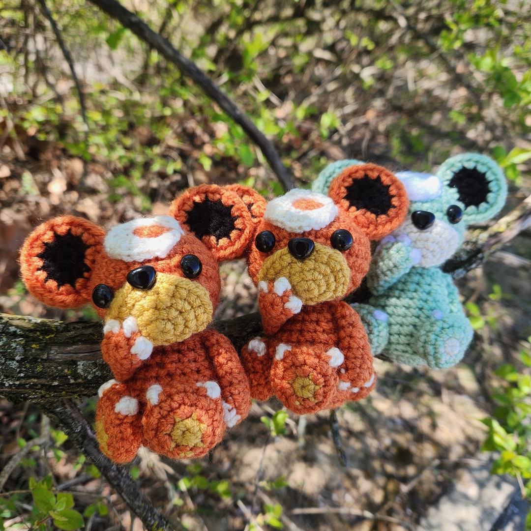 Crochet Teddiursa Handmade Pokemon Toy Plush Bear - Etsy
